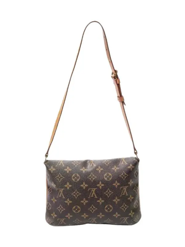 LOUIS VUITTON Musette Tango Shoulder Bag - Brown