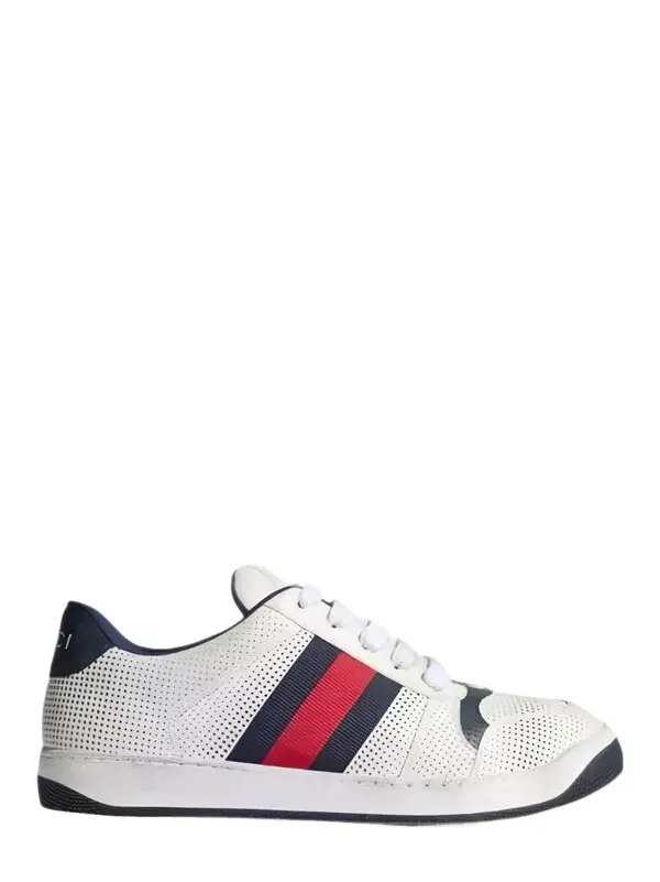 Gucci Screener Sneakers - White