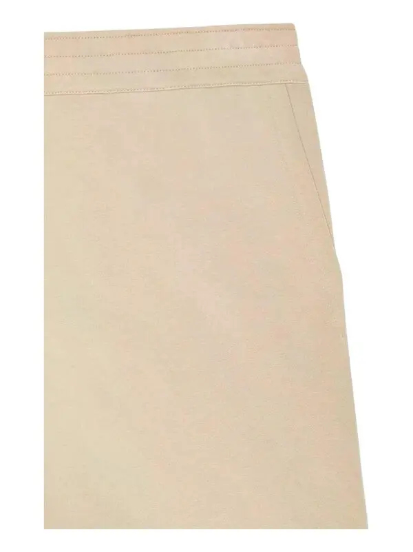 Givenchy Grosgrain Trim Regular-fit Shorts - Neutrals
