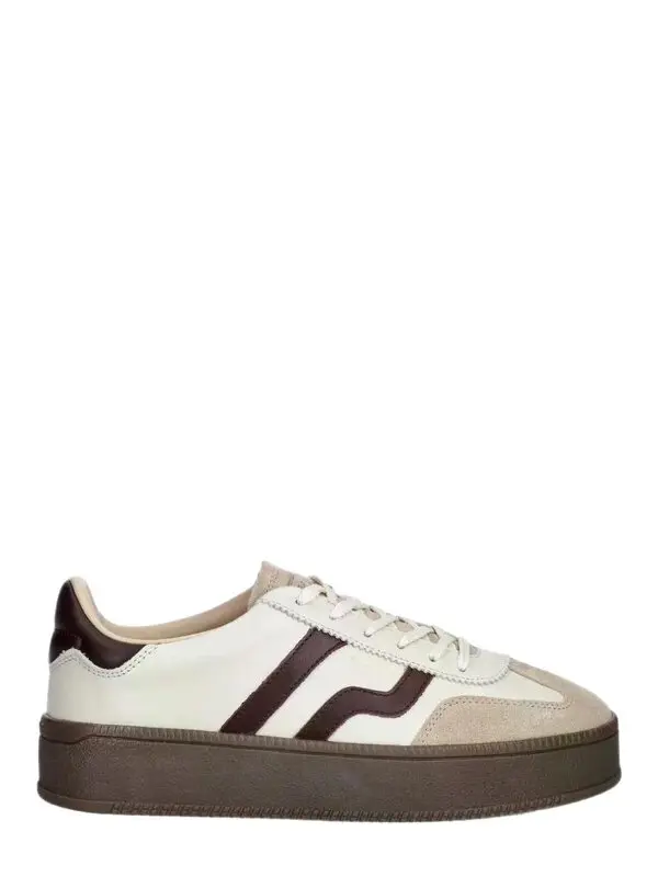 Gant Contrast-panel Platform Sneakers - White