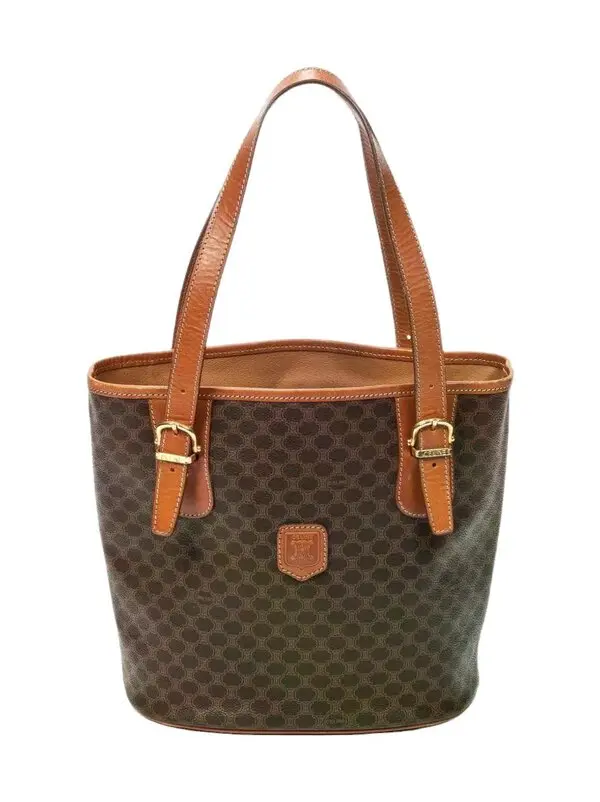 Celine Macadam Bucket Bag - Brown