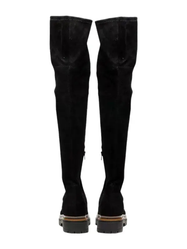 POCHE PARIS Simone Over-the-knee Boots - Black