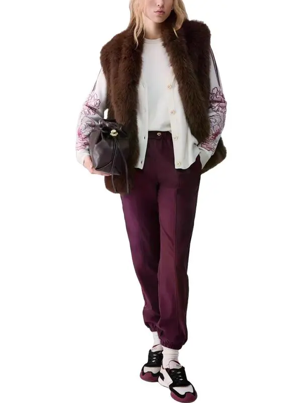 Liu Jo Jacquard Cardigan - Neutrals