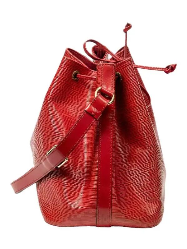 LOUIS VUITTON Epi Leather Bucket Bag - Red