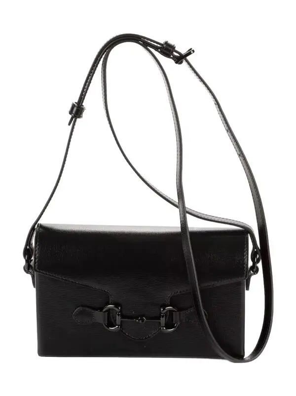 Gucci Horsebit 1955 Mini Shoulder Bag - Black