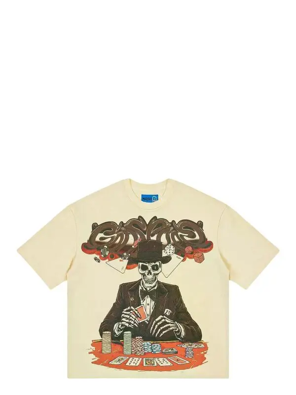 GODSPEED High Stakes Graphic-print T-shirt - Neutrals