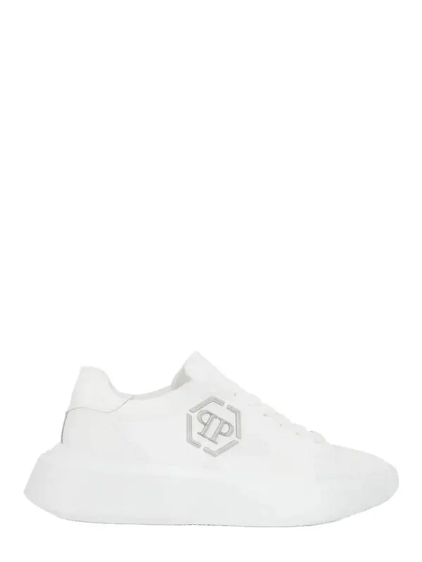Philipp Plein Godzilla Runner Hexagon Sneakers - White