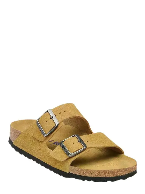 BIRKENSTOCK Arizona Suede Sandals - Brown