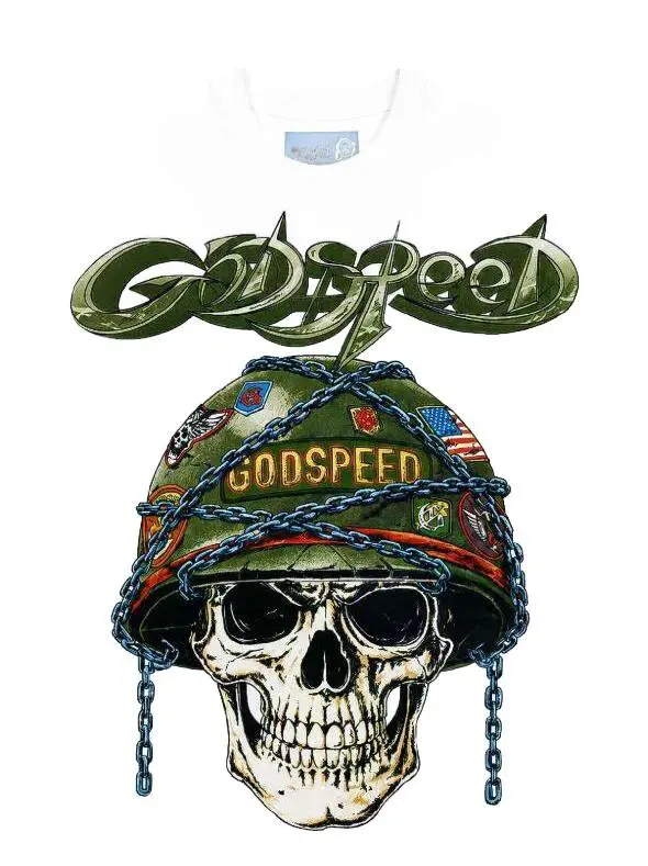 GODSPEED Badges Of Honor Ii Short-sleeve T-shirt - White