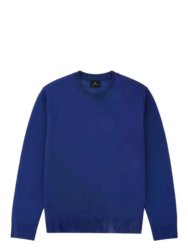 Paul Smith Merino Wool Crew Neck Sweater - Blue