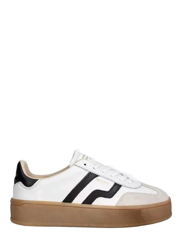 Gant Platform Lace-up Sneakers - White