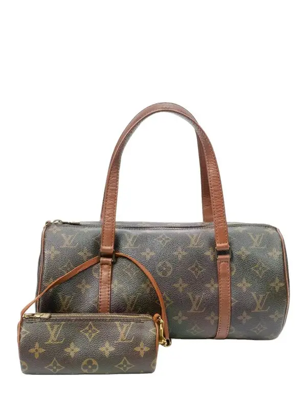 LOUIS VUITTON Papillon Monogram Handbag - Brown