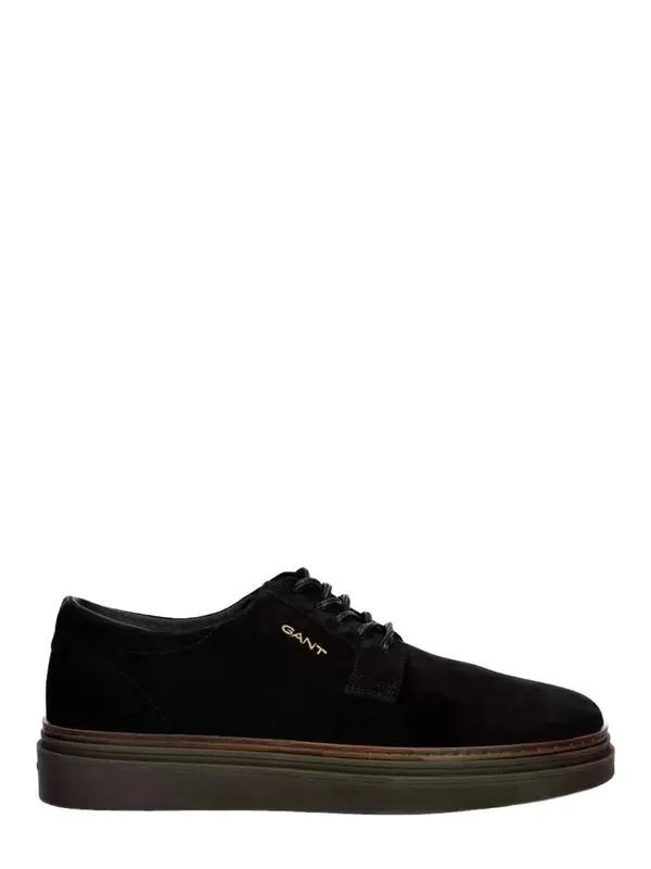 Gant Suede Lace-up Sneakers - Black