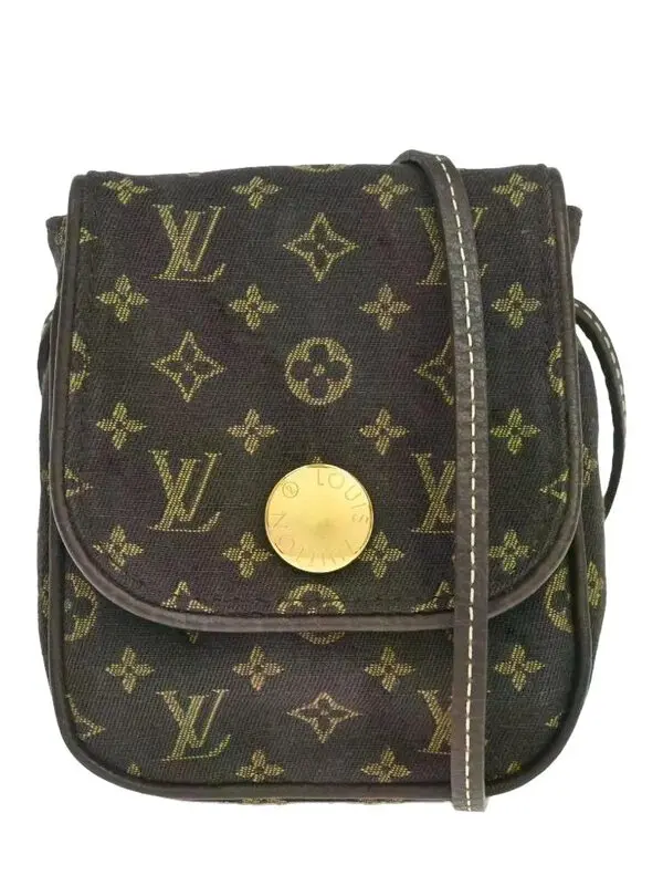 LOUIS VUITTON Monogram Mini Cancun Shoulder Bag - Brown