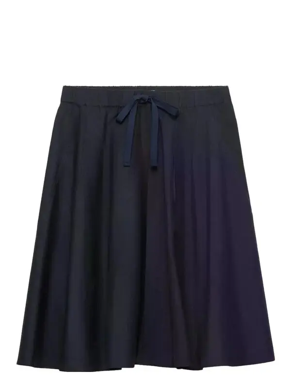 Prada Light Mohair Skirt - Blue