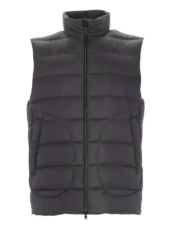 Herno Quilted Padded Gilet - Grey