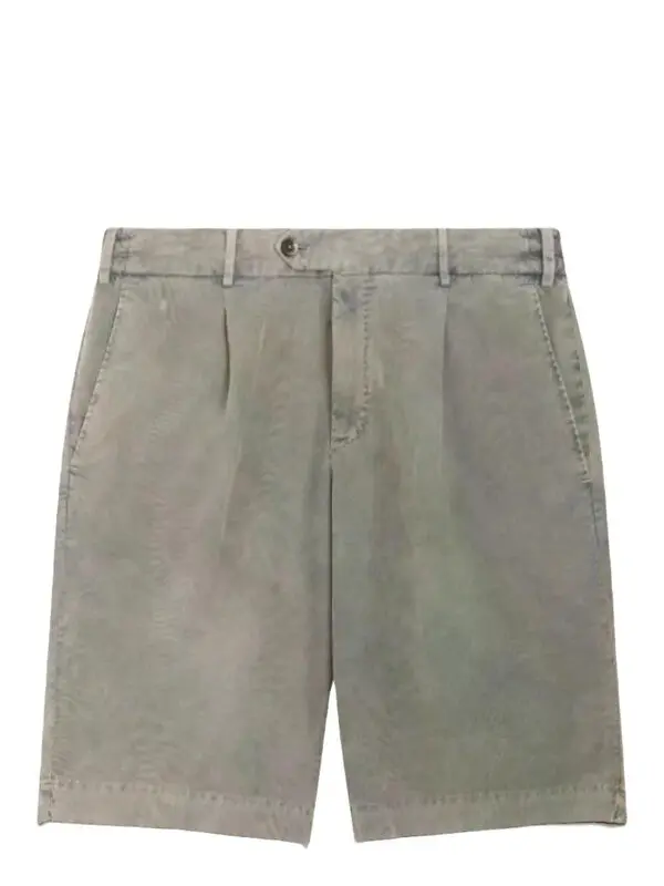PT TORINO Pleated Shorts - Grey