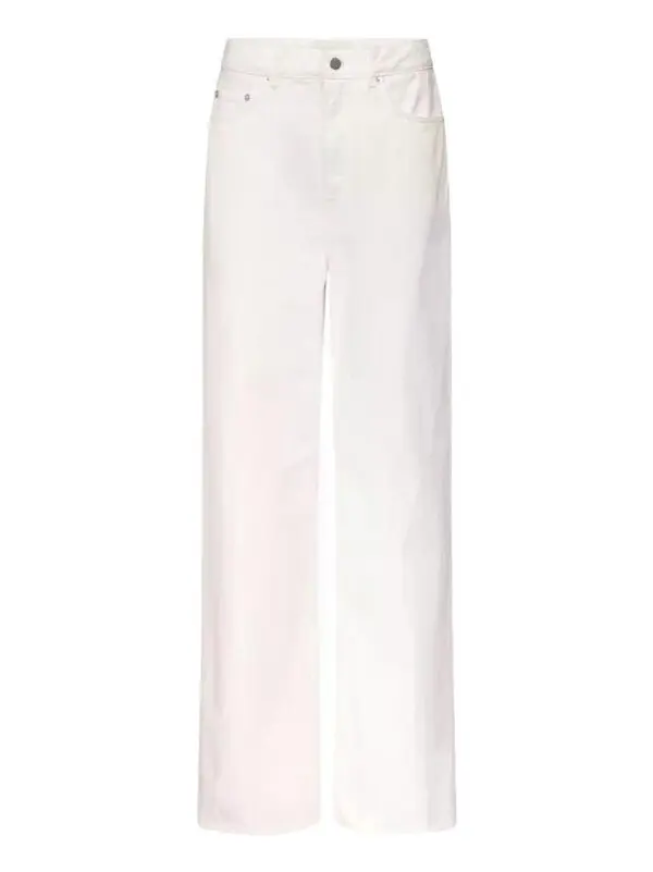 Loulou De Saison Mico Wide-leg Jeans - Neutrals
