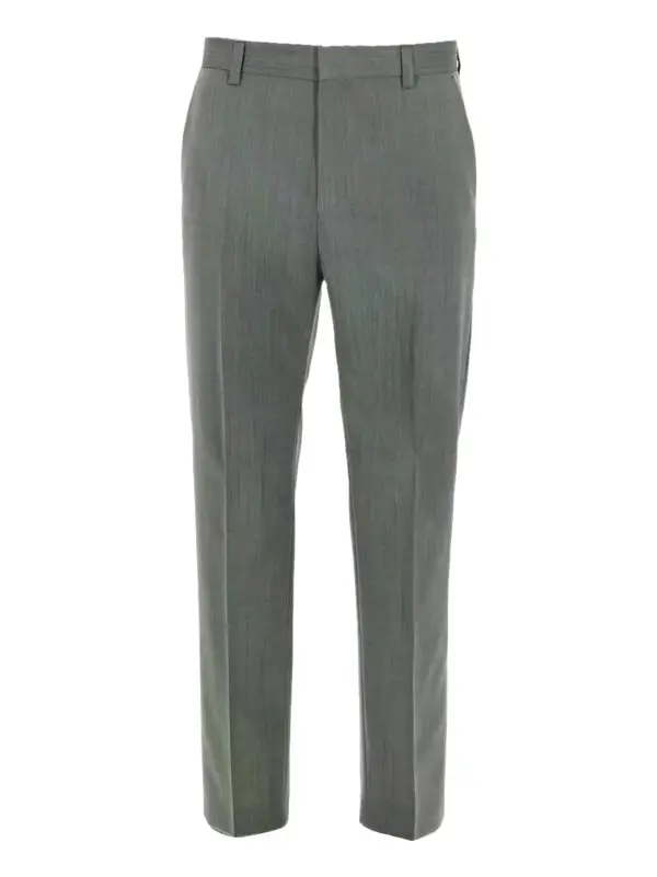 Hugo Tailored Pressed-crease Trousers - Grey