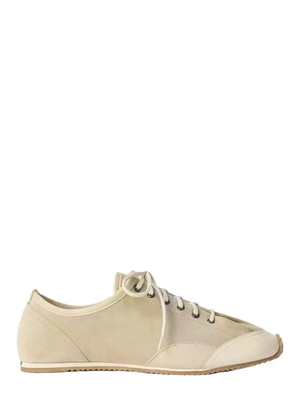 LEMAIRE Gummy Grips Sneakers In Mixed Leathers - Neutrals