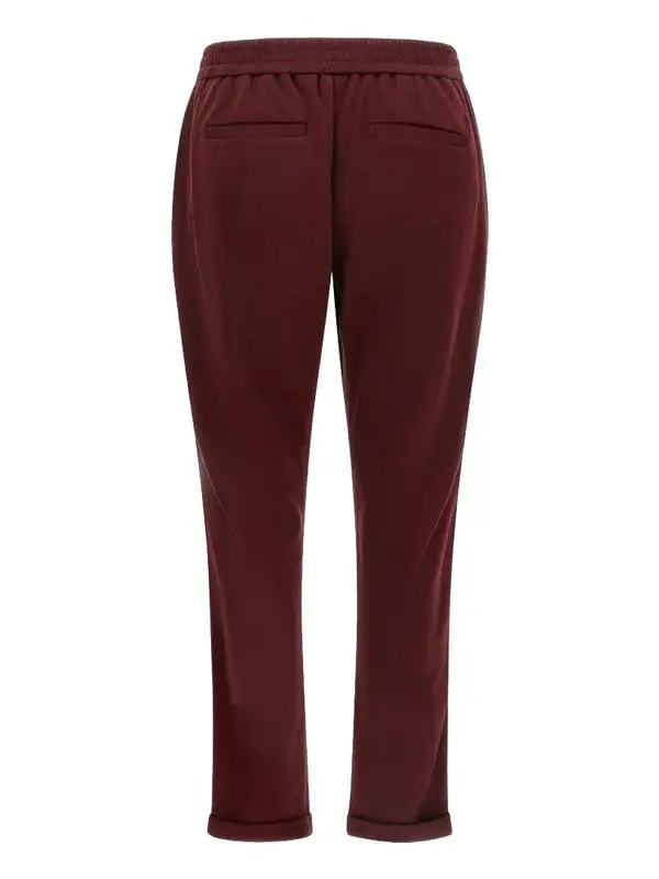 Brunello Cucinelli Monile Track Pants - Red