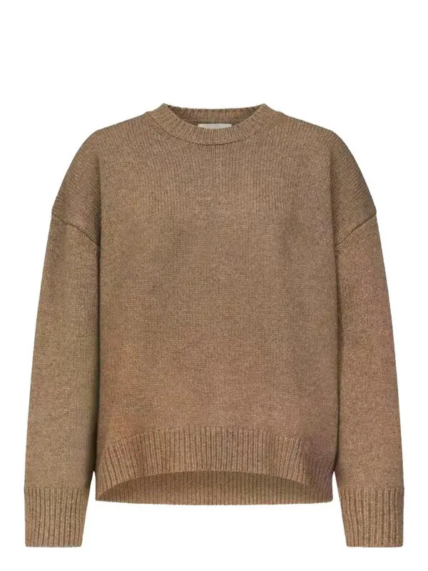 Loulou De Saison Oversized Cashmere Sweater - Brown