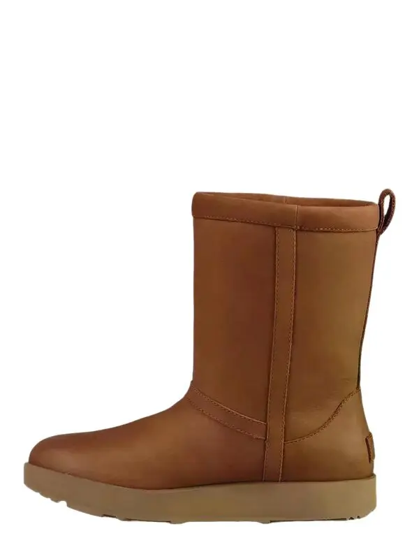 UGG Classic Short Ii Leather Boots - Brown