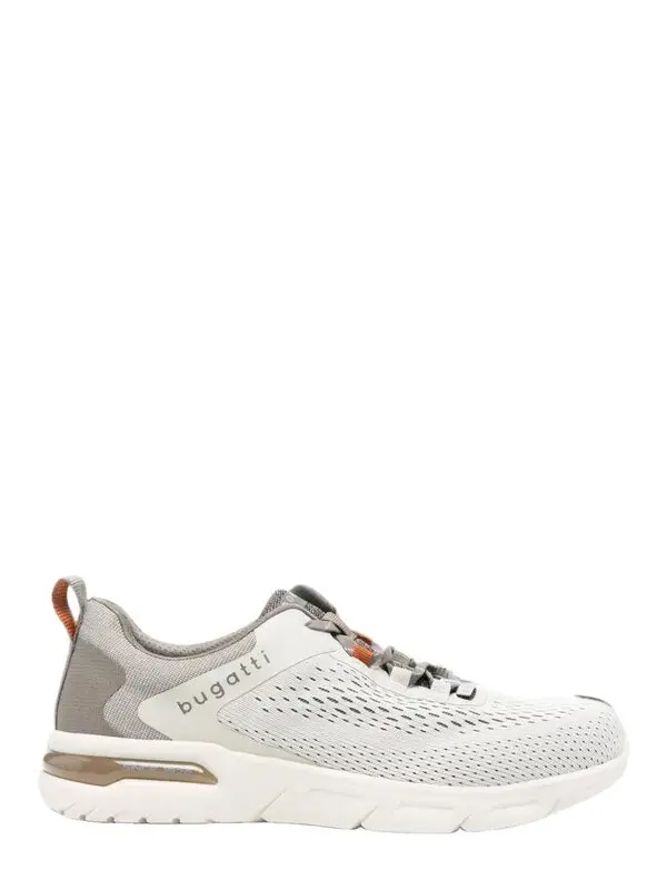 BUGATTI Lace-up Mesh Sneakers - Grey