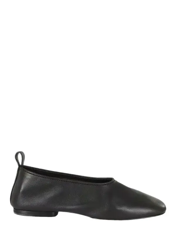 Soeur Leather Ballet Flats - Brown