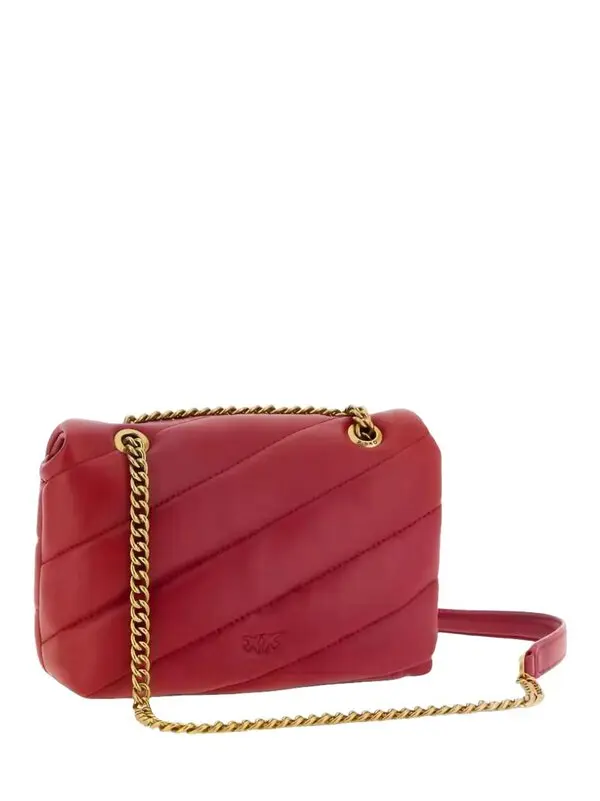 Pinko Mini Love Puff Shoulder Bag - Red