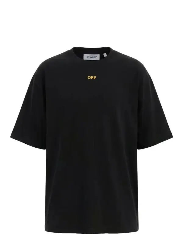 Off-White Arrows Logo-print T-shirt - Black
