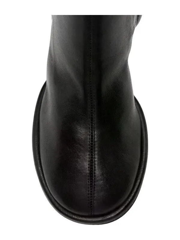 SERGIO ROSSI Kitten-heel Ankle Boots - Black