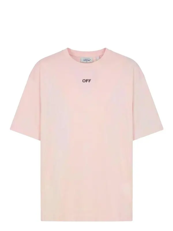 Off-White Arrows-print T-shirt - Pink