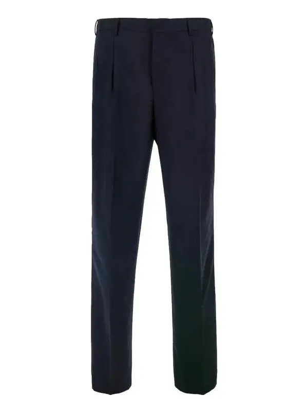 PT TORINO Pleated Tailored Trousers - Blue