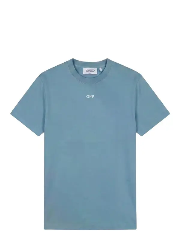 Off-White Logo-print T-shirt - Blue
