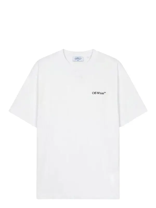 Off-White Arrows-print Cotton T-shirt - White