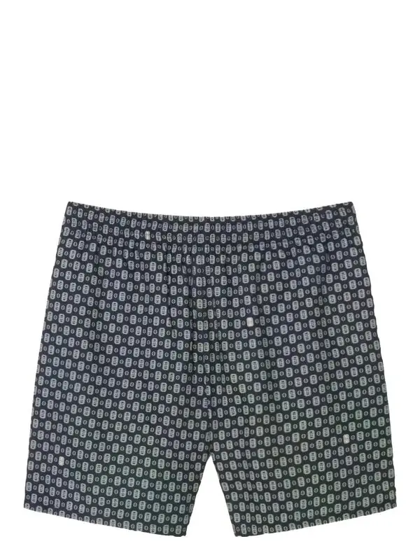 Lacoste Tennis Print Shorts - Blue
