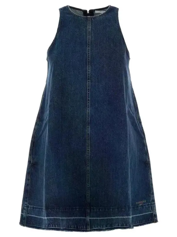 Givenchy A-line Mini Dress - Blue