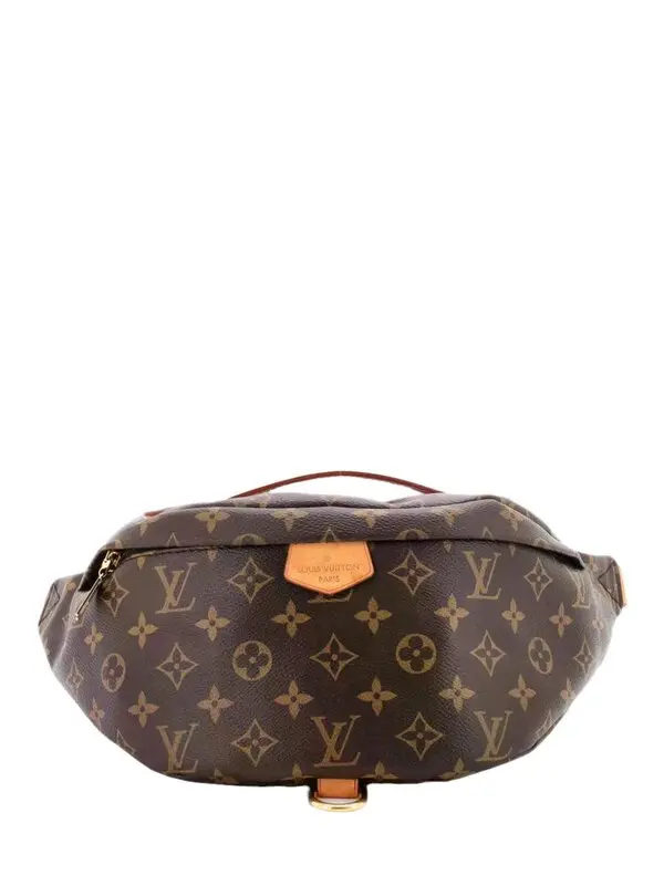 LOUIS VUITTON Monogram Canvas Belt Bag - Brown