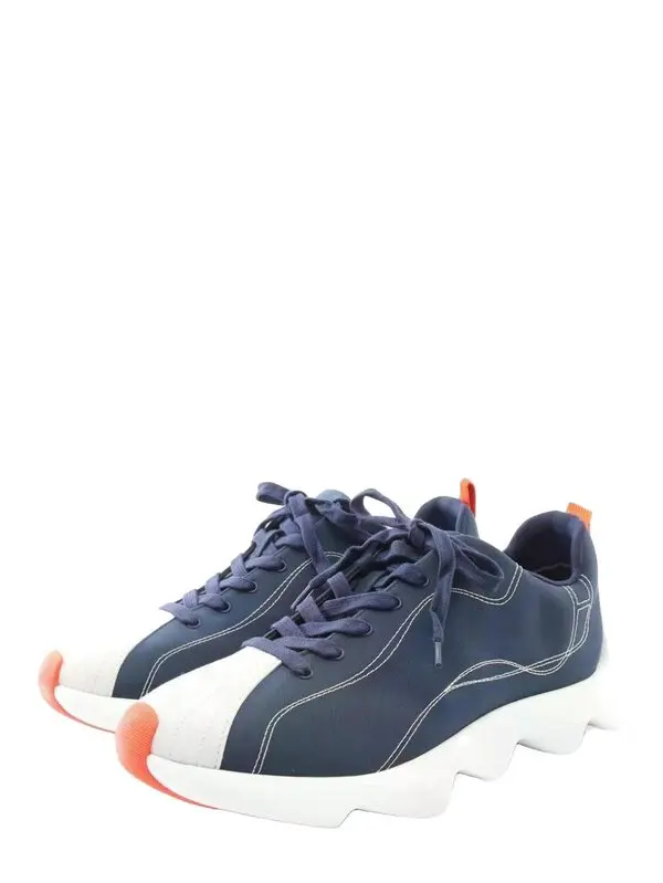 Hermès Anvol Suede-detail Sneakers - Blue