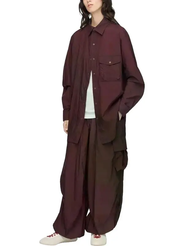 Y3 3-stripes Overshirt - Purple