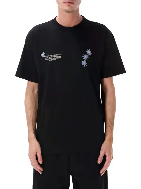 Carhartt Work In Progress C Trip Graphic-print T-shirt - Black