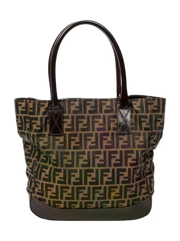 Fendi Zucca Tote Bag - Brown