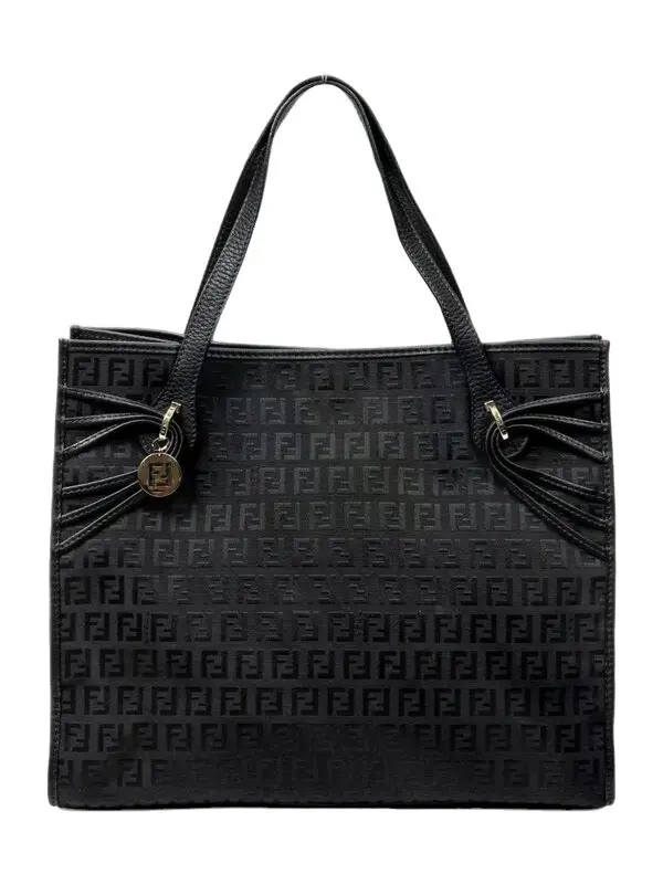 Fendi Top Handles Tote Bag - Black
