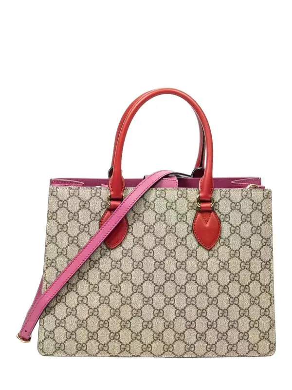 Gucci Gg Supreme Tote Bag - Neutrals