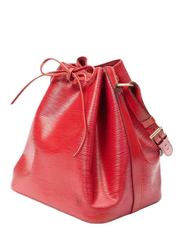 LOUIS VUITTON Noé Pm Epi Leather Bucket Bag - Red