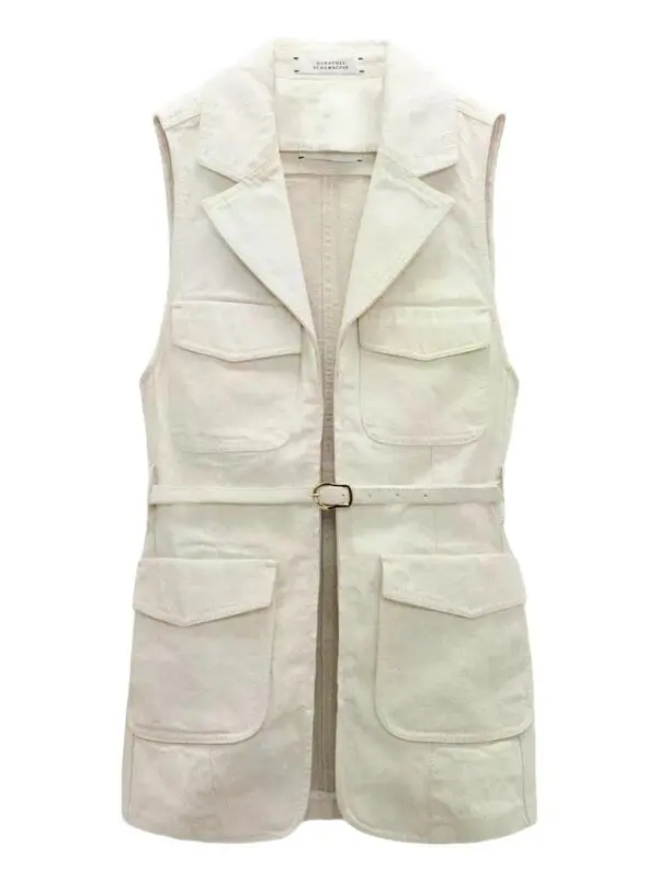 Dorothee Schumacher Summer Of Love Belted Vest - Neutrals
