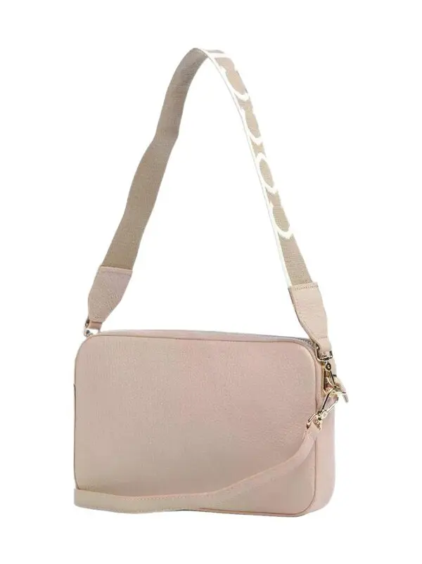 COCCINELLE Tebe Leather Shoulder Bag - Pink