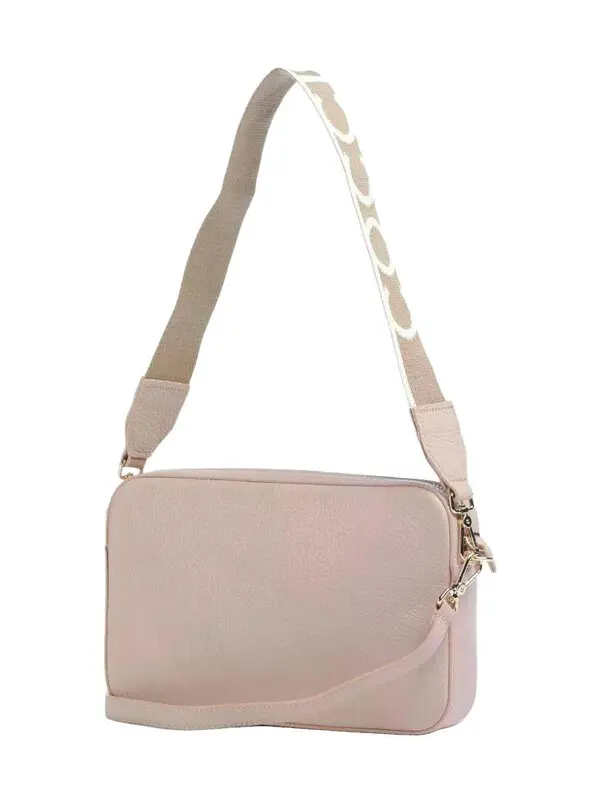 COCCINELLE Tebe Leather Shoulder Bag - Pink