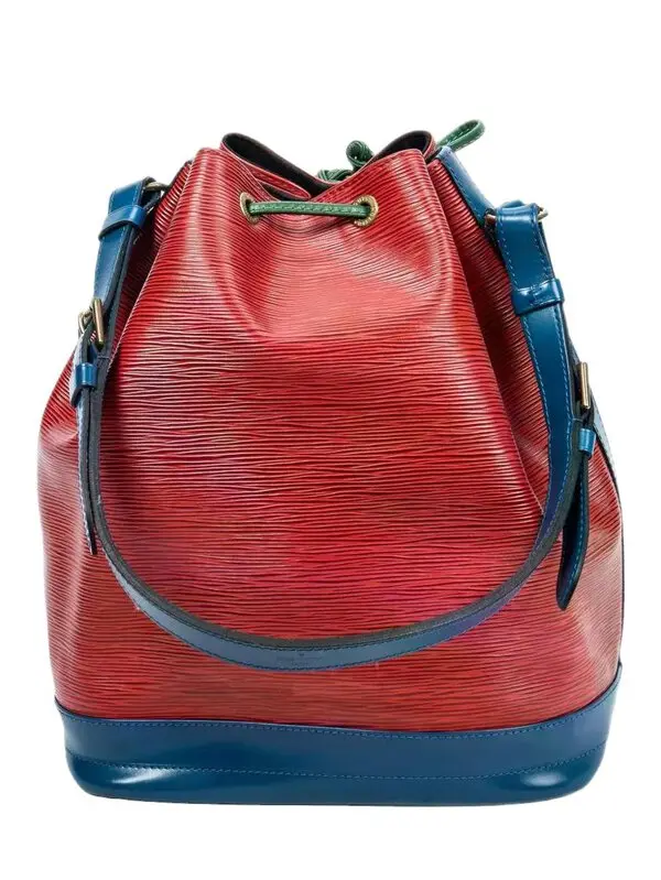 LOUIS VUITTON Gm Noe Leather Shoulder Bag - Red